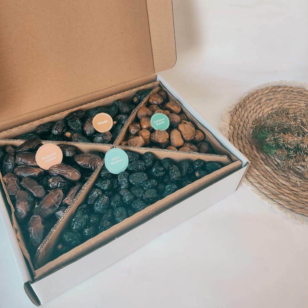 Buy Premium Assorted Dates Gift Box Online in Dubai - World of Dates